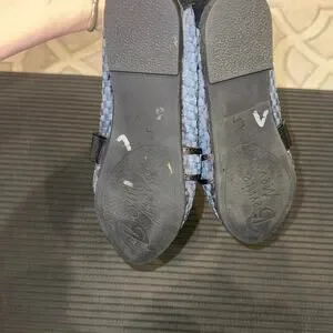 bernie mev. | Shoes | Blue And Black Weaved Texture Mary Janes With ...